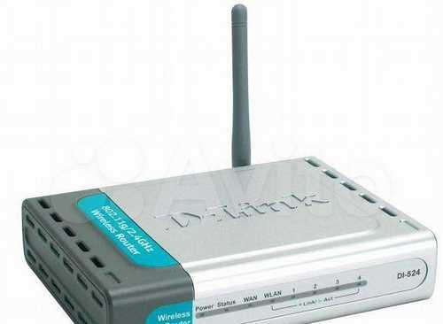 Роутер Wifi D-Link DI-524