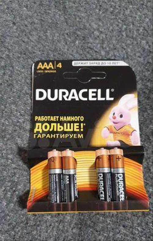Батарейки Дюрасел Duracell
