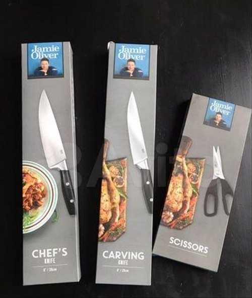 Новые ножи и ножницы Jamie Oliver