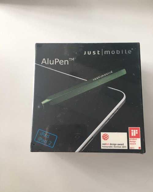 Стилус для iPad just mobile alupen AP-818GR, зелён