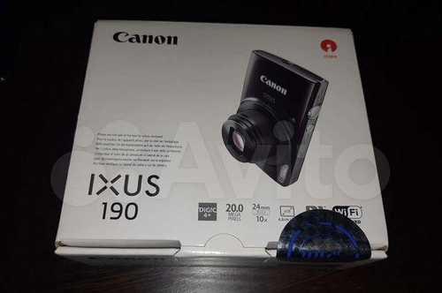 Фотоаппарат компактный Canon ixus 190 Black