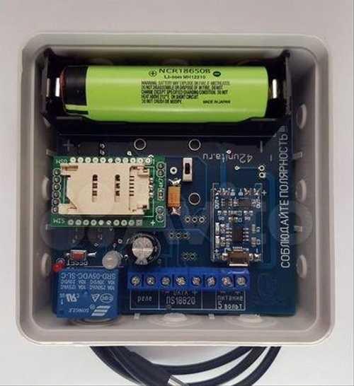 GSM термометр термостат сигнализатор
