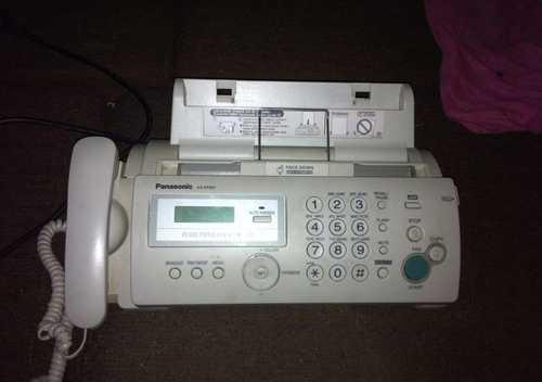 Телефон / факс Panasonic KX-FP207RU