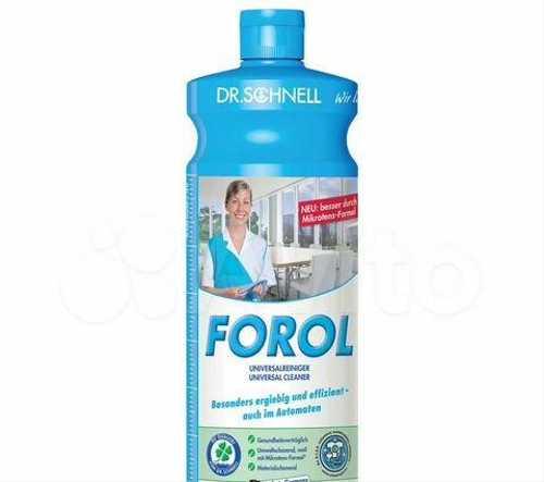 Чистящее средство Dr.Schnell 1 л, "forol", универсальное для водостойких поверхностей, щелочное (143389)