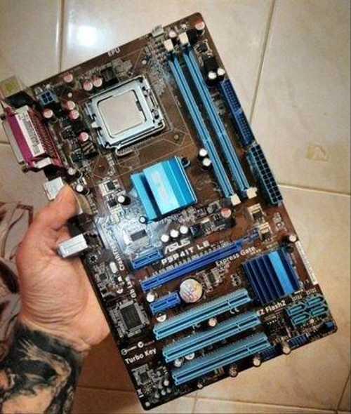 Связка Asus P5p41t LE+Pentium E6700