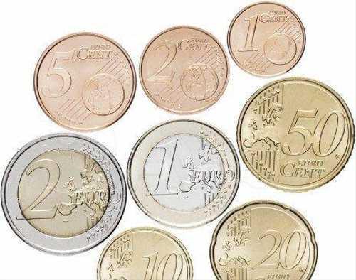 Евро монеты Обмен