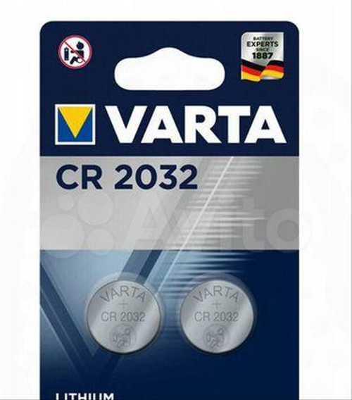 Батарейка литиевая varta Professional Electronics CR2032 2 шт