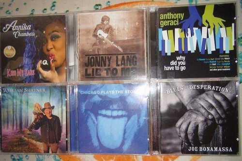 Аудио диски cd blues, blues-rock etc