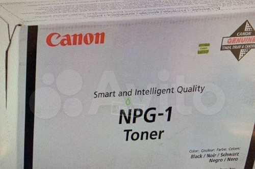 Тонер canon NPG-1