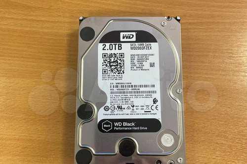 Жесткий диск 2Тб WD2003fzex Black