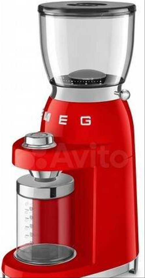 Кофемолка Smeg CGF01rdeu (Red)