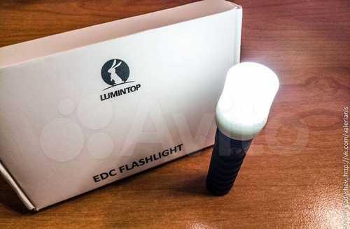 Lumintop EDC01 AAA CW osram LED наключный фонарь