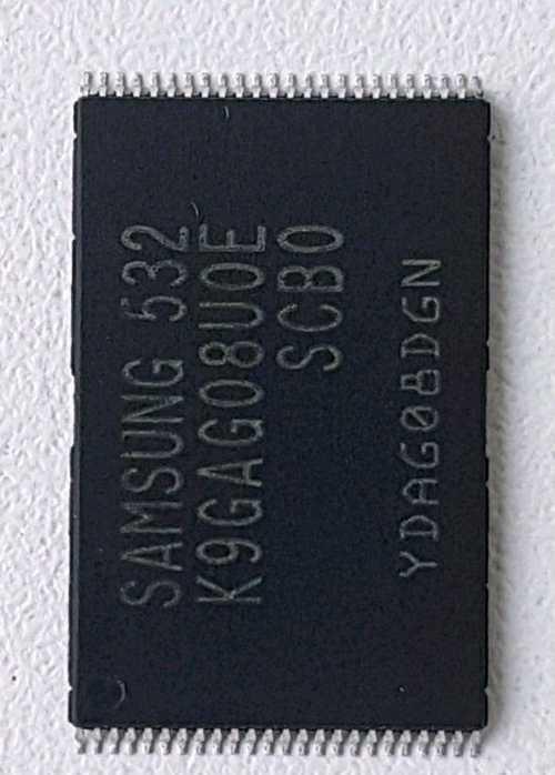 Nand Flash, Новая K9GAG08U0E Гарантия 3 месяца. Пр