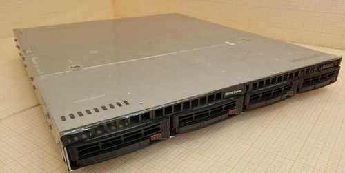 Сервер 1U/2xE5420/X7DCL-I/ DDR2/ipmi/HDD3.5/1x520W