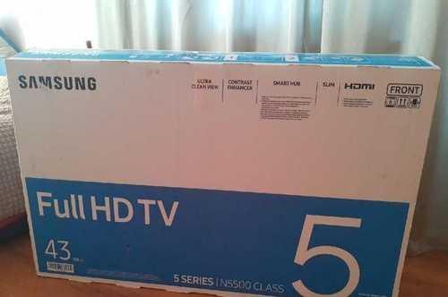 Телевизор Samsung UE43N5500AU SmartTV новый