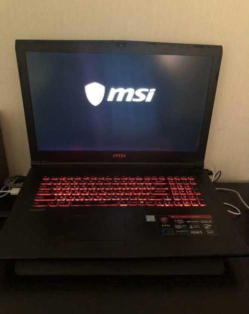 Игровой ноутбук msi ms-1799