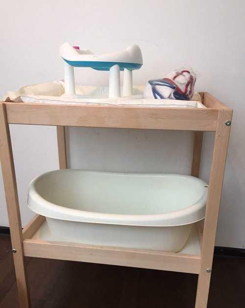 Пеленальный стол икея с ванночкой IKEA