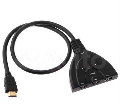 Hdmi Свитчер 3*1 пассивный новый