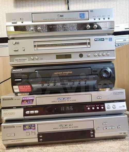 Видеомагнитофоны / VHS / LG / Sony / Panasonic