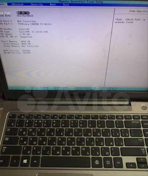Samsung 530U рабочий Corei5