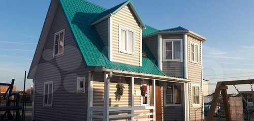 Каркасно-щитовой дом 9х7 2 эт. 114 м2