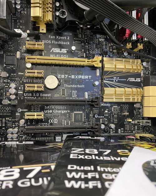 Материнская плата Asus Z87-Expert s1150 Haswell