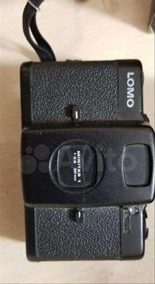 Пленочный фотоаппарат Ломо компакт лс-А и фотовспы