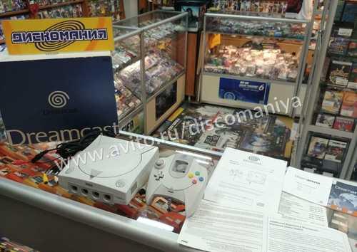 Sega DC (dreamcast) с коробкой