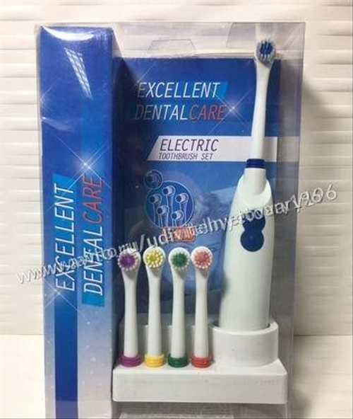 Электрическая зубная щётка 5 насадок
