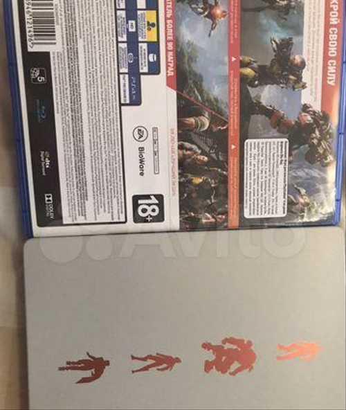 Ps4 игры Anthem steelbook