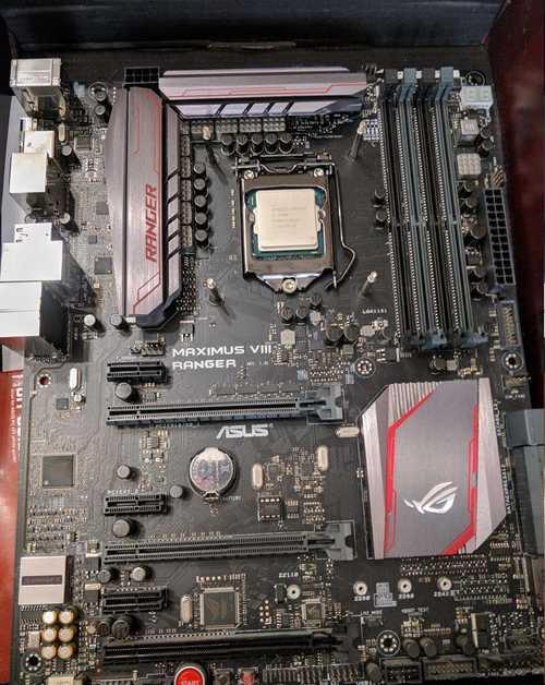 I7 6700k + Asus Maximus viii Ranger + сво + 16гб