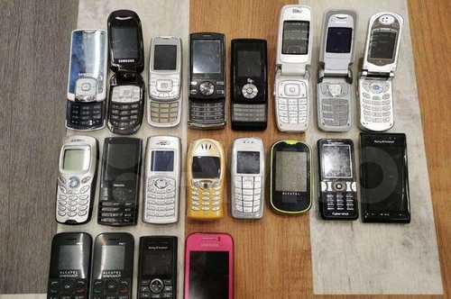 Мобильные телефоны бу (есть ретро)