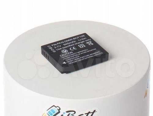 Аккумуляторная батарея DMW-BCF10E, DMW-BCF10, CGA-S009, DMW-BCF10PP, CS-BCF10, CGA-S009E, CGA-S/106C для камеры Panasonic 940mAh