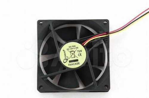 Вентилятор Gembird fancase 80x80x25 втулка 3 pin п