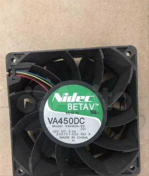 Вентилятор кулер Nidec Beta V VA450DC 12V 3.3A