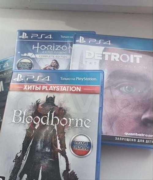 Игры PS4 Bloodborne Horizon Detroit обмен