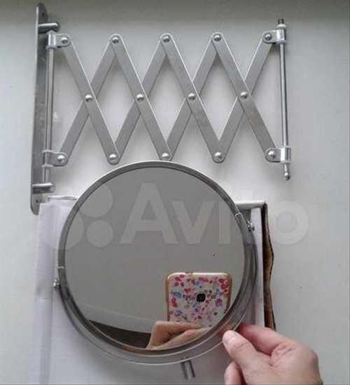 Зеркало IKEA двустороннее (увеличивает)