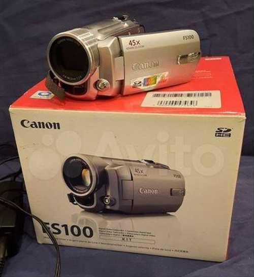 Видеокамера Canon FS100
