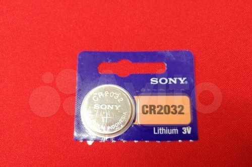 Батарейка Sony CR2032 5BL (5/100/500)