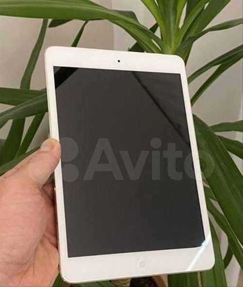 iPad mini 16gb wi-fi lte (сим карта) silver