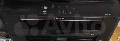 Принтер струйный epson wf - 7015 a3 цветной