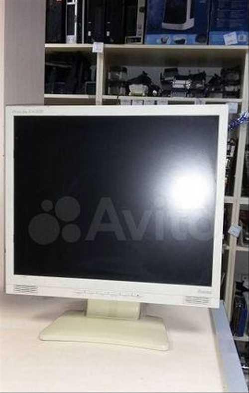 Монитор ЖК 17" 5:4 IIYama E430S колонки белый