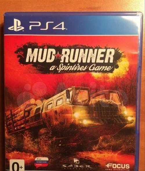 Игра для приставки ps4 mudrunner spintires