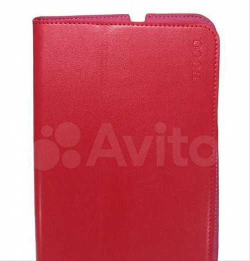 Чехол-подставка для samsung Galaxy Tab P6800 hoco HS-L007 Leather Case красный