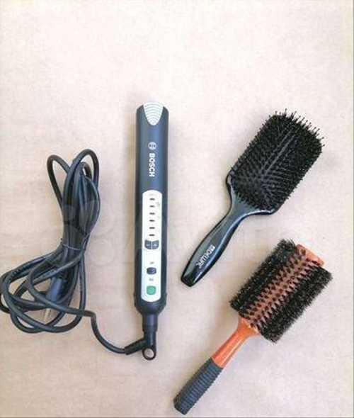 Выпрямитель для волос (утюжок) Bosch+шетки в пода