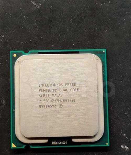 Процессор iNtel Pentium Dual Core E5200