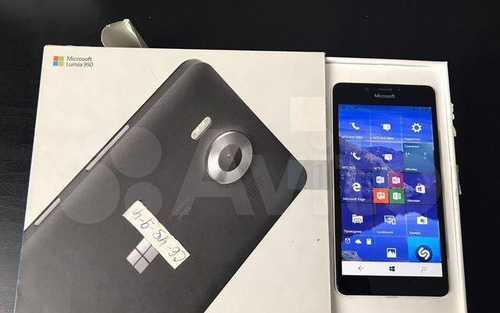 Microsoft Nokia Lumia 950 Dual Sim 3/32Gb White рс