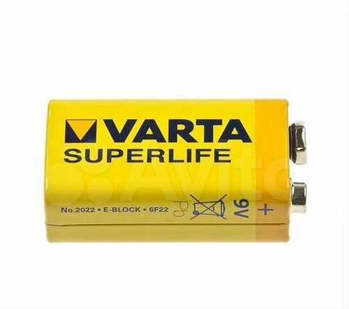 Батарейка Varta 6F22 крона оптом
