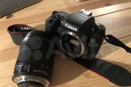 Canon 760D kit 18-135