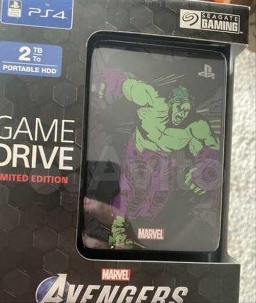 Жесткий диск Seagate Game Drive for PS4 Hulk 2Tb s